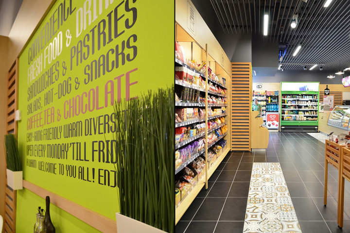 Магазин кафе быстрого питания 1 minute hot snacking store